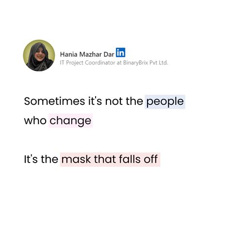 Hania Mazhar Dar On Linkedin It Was All An Act 🎭
