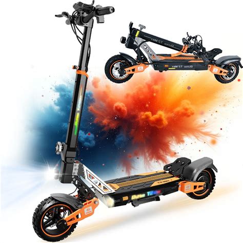 Electric Scooter 1000w Motor Max 31 Miles Long Range And 28 Mph Top Speed Commuting Folding E