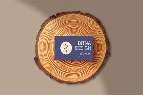 꽃집 명함 디자인빛나 명함 로고 디자인 전문