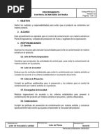 Normas De Ingreso A Planta De Producción Pdf