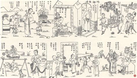 贰 杨柳青木版年画款题 中国木版年画 图片