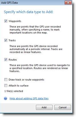 An Easy Way To Add GPS Data To ArcMap