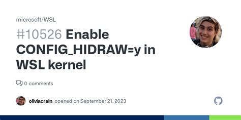 Enable Config Hidraw Y In Wsl Kernel Issue Microsoft Wsl Github
