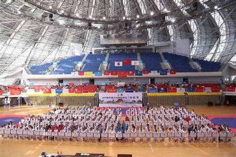 2019年中国大学生跆拳道竞技锦标赛在岳正式开幕啦 岳阳市教育体育局