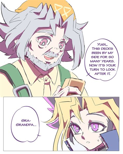 Muto Yugi And Muto Sugoroku Yu Gi Oh And More Drawn By Zackpyo Danbooru