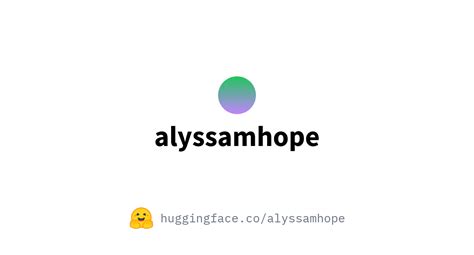 Alyssamhope Alyssa Hope