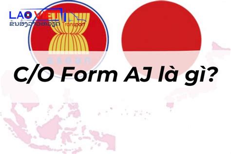 C O Form Aj Là Gì Quy Trình Xin Cấp C O Form Aj Thế Nào