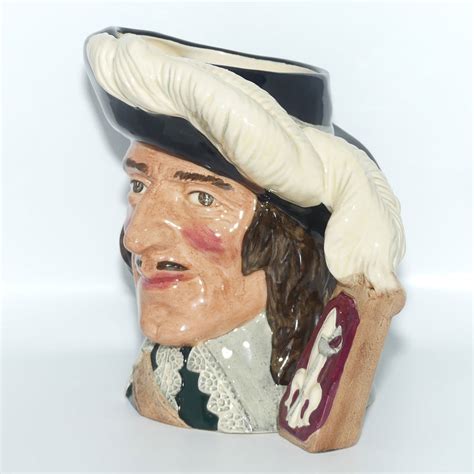 D6691 Royal Doulton Large Character Jug Dartagnan Musketeers