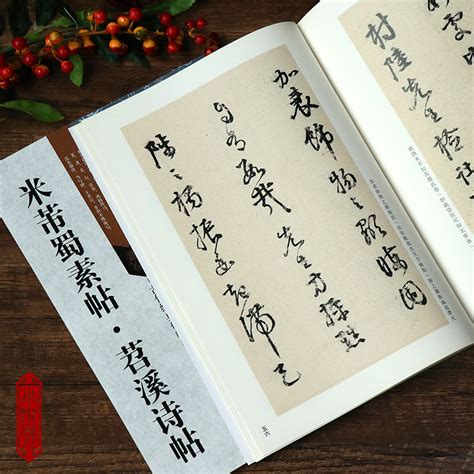 米芾蜀素帖苕溪诗帖古代经典碑帖善本书法初学者专业院校学生简体旁注通篇释读原寸局部名家毛笔练字帖临摹书法艺术鉴赏赏析范本 虎窝淘