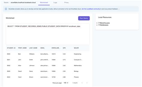 quickstart docs