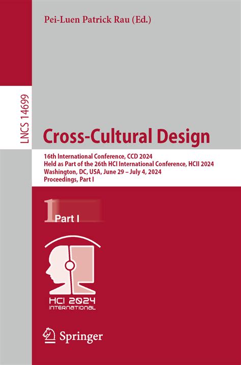 Cross Cultural Design Interaction Design Across Cultures