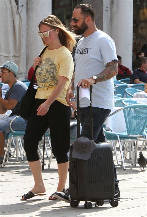 Julia Stiles And Preston J Cook Arrives In Venice Hawtcelebs