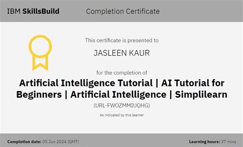 Ai Tutorial For Beginners By Simplilearn Jasleen Kaur Posted On The Topic Linkedin