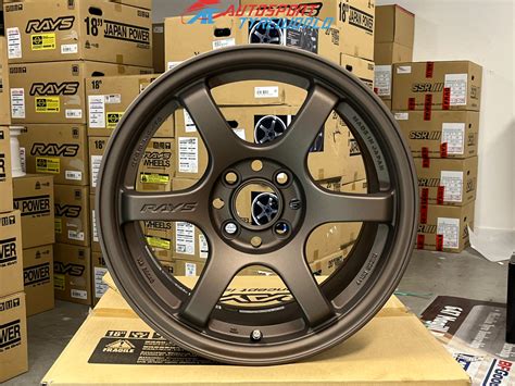 Rays Gram Light 57dr Dark Bronze 15 Inch Autosport Tyre World Magill