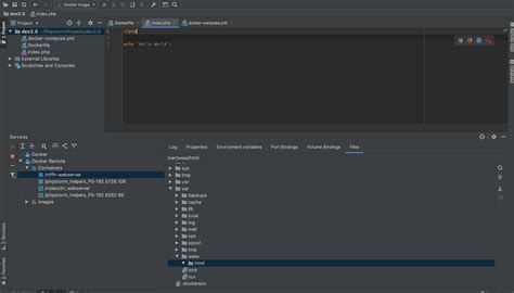 Docker On Remote Host How To Bind Volumes Correctly Ides Support