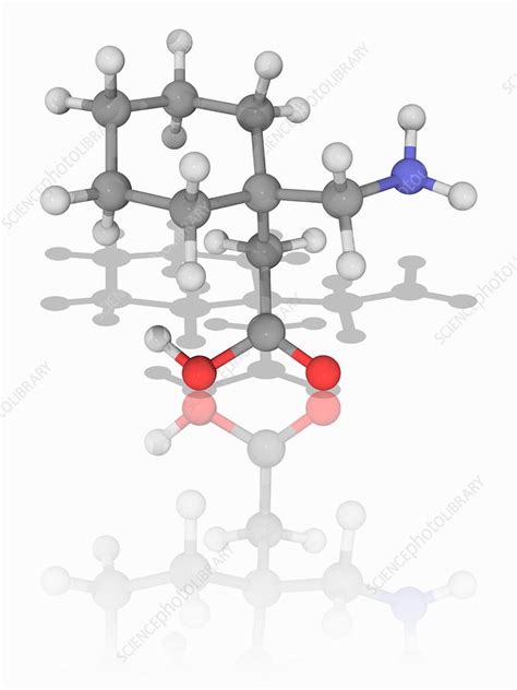 Gabapentin Drug Molecule Stock Image F016 9762 Science Photo Library