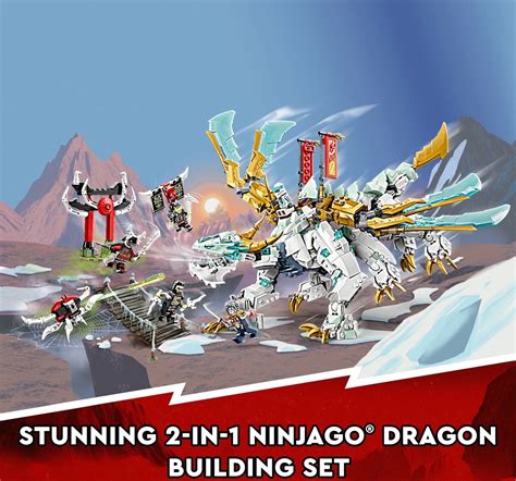 Buy Hamleys Lego Ninjago Zane S Ice Dragon Creature Building Toy Sets Pieces