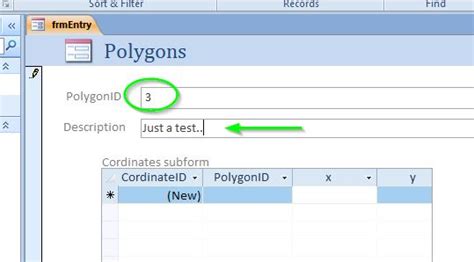 Ms Access Automatically Fill Id In Main Form When Data Is Entered In Subform Stack Overflow