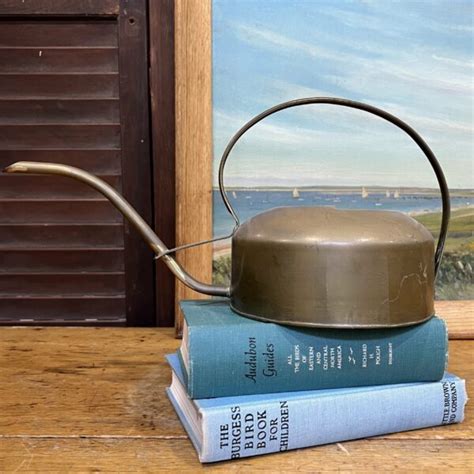 Vintage Solid Brass Solid Copper The Artistic Line Watering Can The