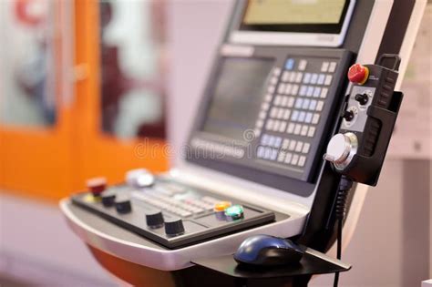 Human Machine Interface Or Hmi For A Cnc Machine Stock Image Image Of Control Equipment