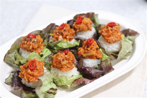 백종원 참치쌈장 레시피 참치쌈밥 만드는 법