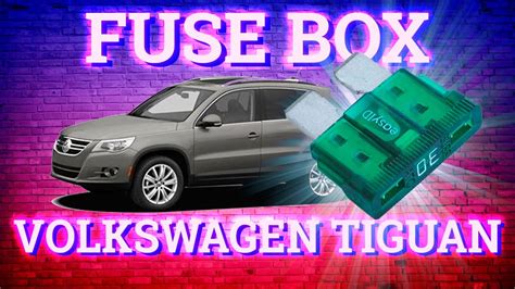 2017 Volkswagen Tiguan Fuse Box Diagrams And Relay Locations
