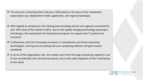 Ppt End User Computing Euc Market 2023 2030 Growth Forecast And Industry Share Repo