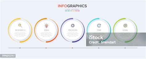 아이콘과 5 가지 옵션 또는 단계가있는 인포 그래픽 디자인 가는 선 벡터입니다 인포그래픽비즈니스 컨셉 정보 그래픽 흐름도 프리젠 테이션 웹 사이트 배너 인쇄 자료에 사용할