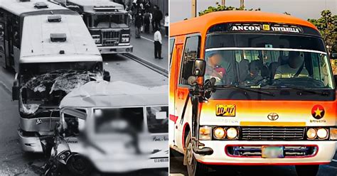 Choque Entre Metropolitano Y Anconero Deja 3 Muertos Cúster Acumulaba Más De 8 Mil Soles En