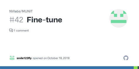 Fine Tune · Issue 42 · Nvlabsmunit · Github