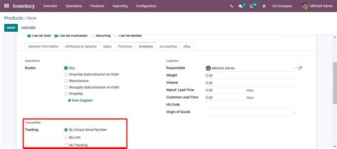 how to configure lots serial numbers and product traceability in odoo 15