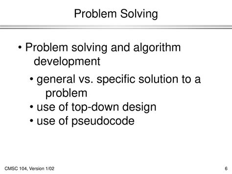 Introduction Cmsc 104 Problem Solving And Computer Programming Ppt