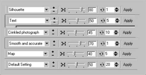 Corel Trace 9 Centerline Presets Older Versions Of Coreldraw Coreldraw X3 And Older