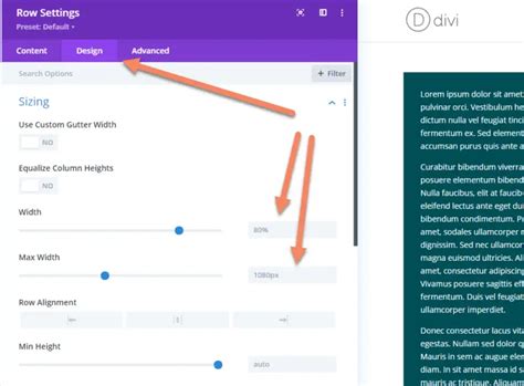 How To Make Divi Sections Be Full Width
