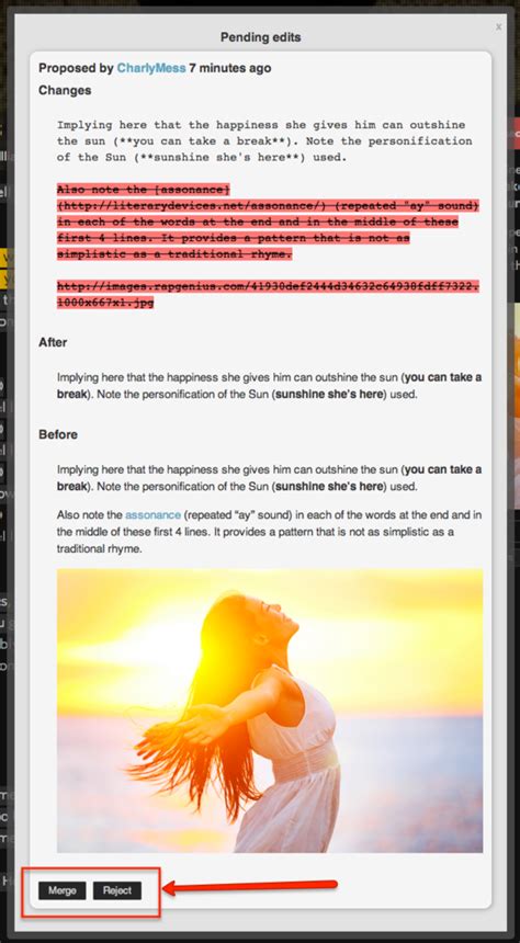 New Propose An Edit To Annotations Genius