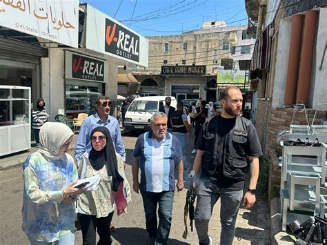 مراقبو الاقتصاد بالنبطية نظموا جولة تفتيشية على محال الحلويات والمطاعم
