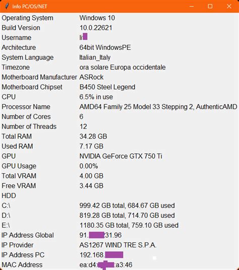 GitHub elektronoide Info PC OS Net Info PC OS NET è un applicazione