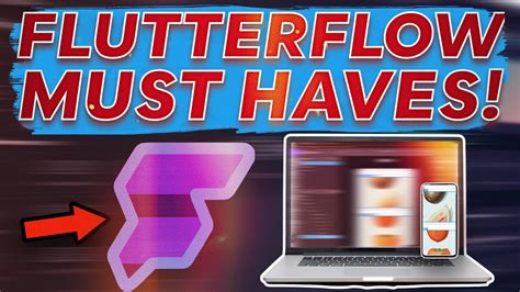 Dont Build Your Next Flutterflow App Without These Youtube