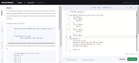 Aaditya Deshmukh On Linkedin I Recently Started With Basics Of C Language On Hackerrank And I Am