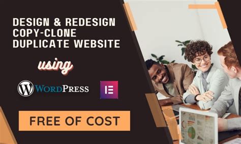 redesign or copy clone any wordpress website by elementor pro free of