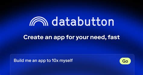 Databutton Use Cases Start An App Based On Your Need Now