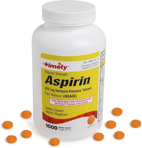 Timely Aspirin 325mg Enteric Safety Coated Tablets Nepal Ubuy