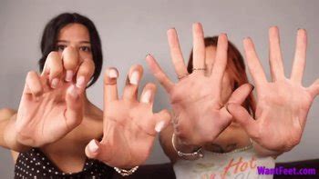 Comparing Hands HD MP4 Bratty Feet Club Clips4sale Com