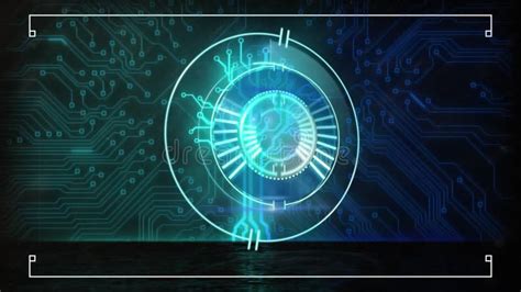 Animation Of Scope Scanning Over Network Of Connections Stock Footage Video Of Online Global