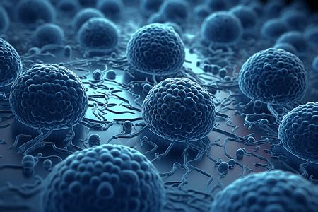 微观环境的病毒细菌模型插画图片下载 正版图片600137475 摄图网