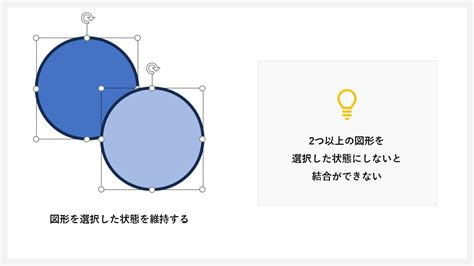 パワーポイントの結合で図形を組み合わせる方法 エンプレス（enpreth）