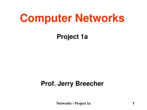 PPT Computer Networks PowerPoint Presentation Free Download ID 1173284