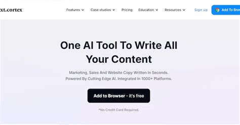 TextCortex AI AI Tools Directory