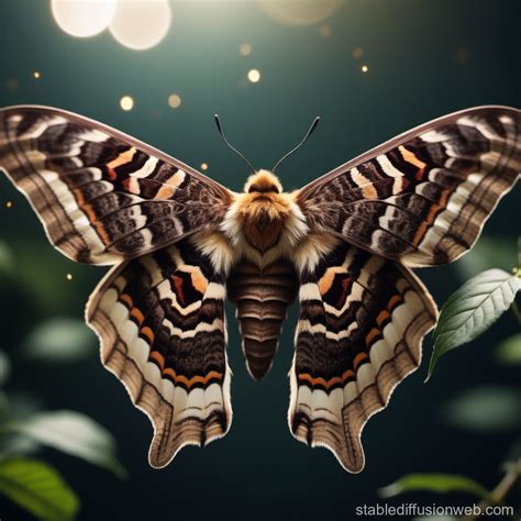 Giant Moth In Flight Stable Diffusion Online