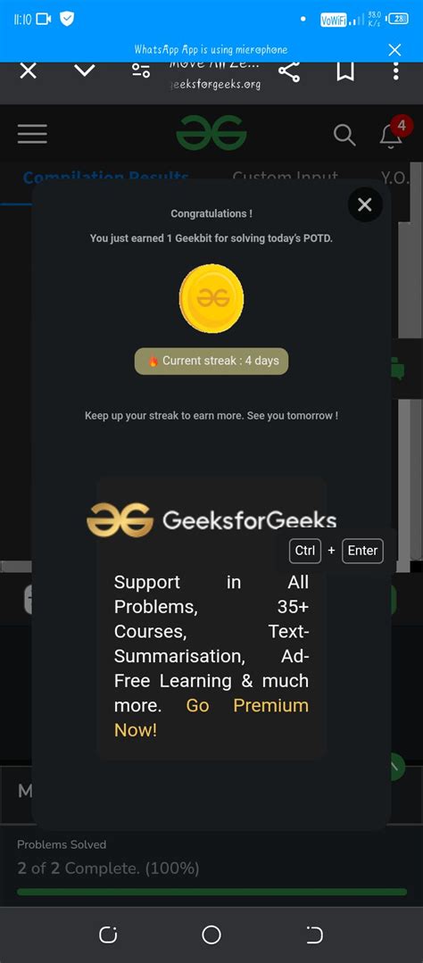 Khushi Keshari On Linkedin Hello Everyone 🤗 I Have Solved Todays Gfg